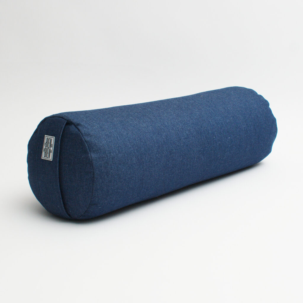 BOLSTER BLUE JEAN - Coussins de méditation et yoga inspirés - Bien Bien
